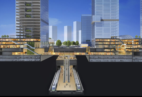 Hassell | Qianhai Rail and Master Planning