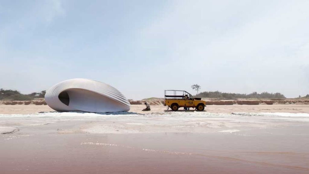 Hassell | Is this 3D printed pavilion the future of climate-responsive ...