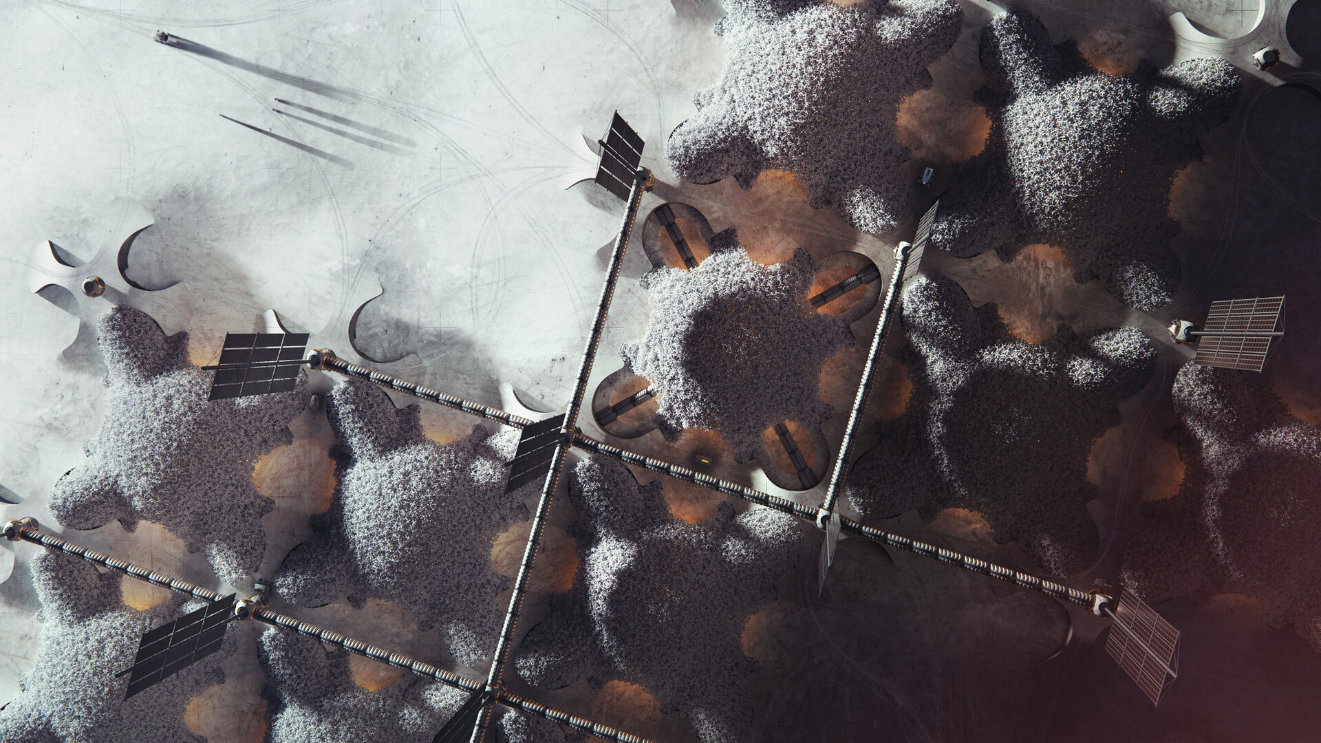 Hassell | Lunar Master Plan: Moon base for the European Space Agency