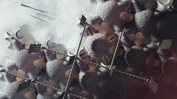 Hassell | Lunar Master Plan: Moon base for the European Space Agency