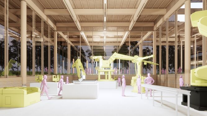 Hassell | First Building, Bradfield City Centre