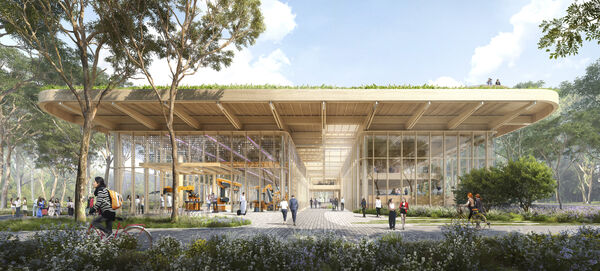 Hassell | First Building, Bradfield City Centre