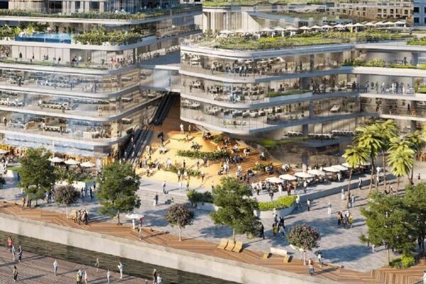 Hassell | Harbourside vision closer to reality as construction commences