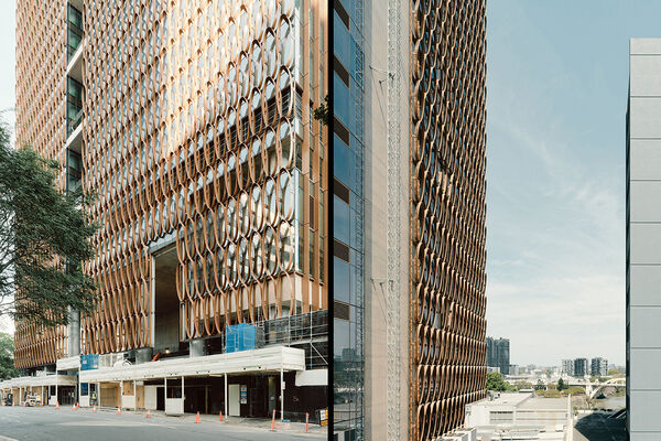 Hassell | Major construction milestone: 205 North Quay – a celebration ...