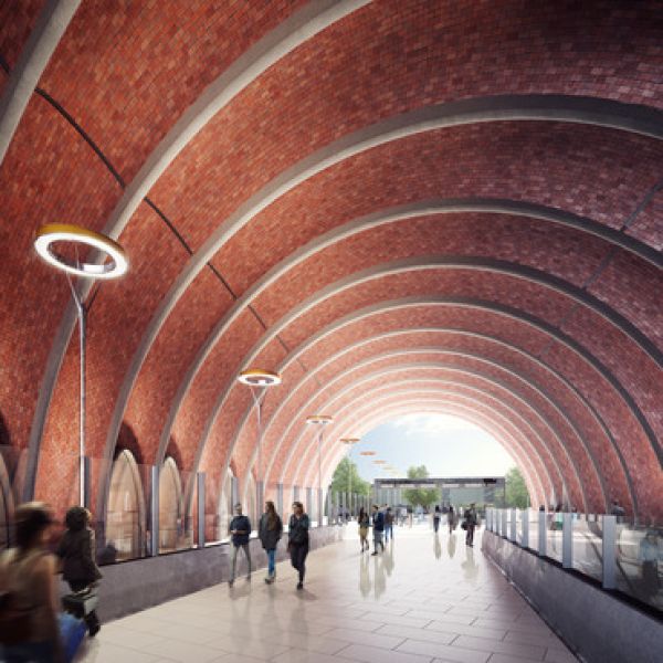 Hassell | Melbourne's Metro Tunnel Project advances Arden Station design