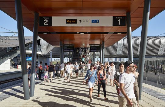 Hassell | Perth Stadium Station