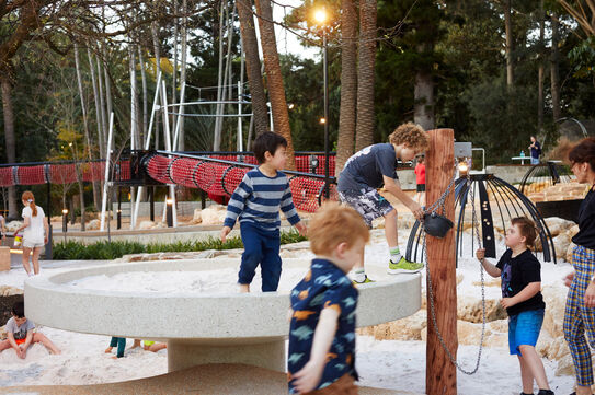 Hassell | Perth Zoo unveils 125th birthday gift — an all-abilities, immersive playground